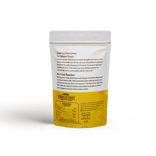 Protein Packed Instant Oatmeal (Cookies & Cream) – Powerfoods